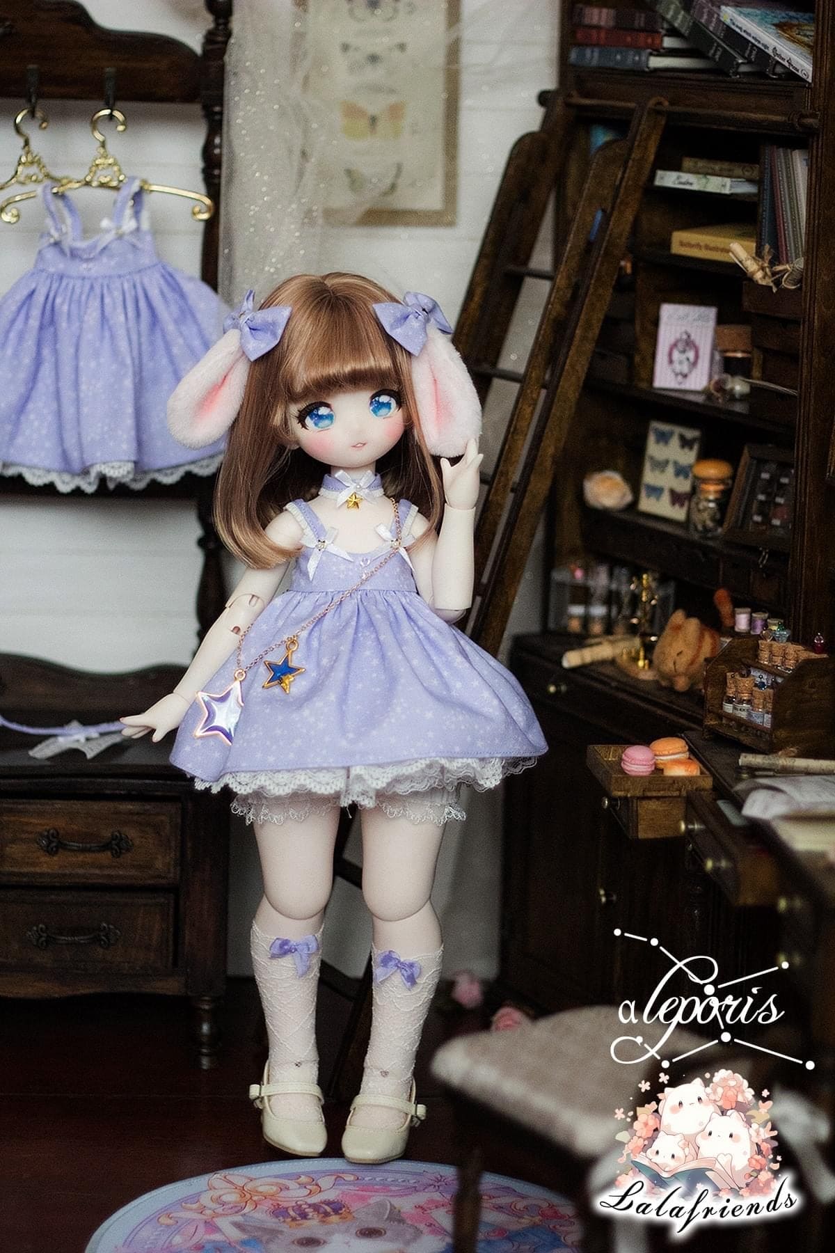 【Lala friends】a Leporis 4分服飾套組 / BJD 4分 MDD MSD 熊妹 iMda 4.3 – 紀物書館+JiWu ...