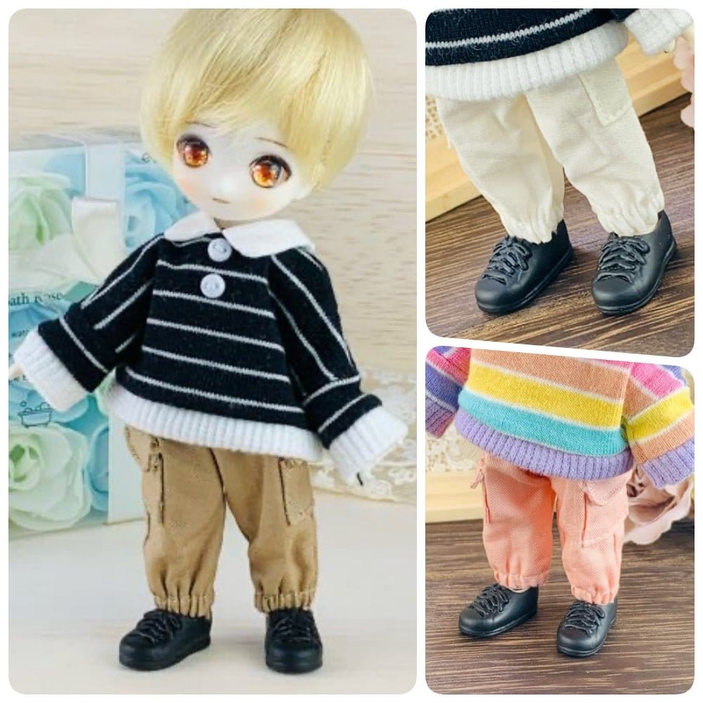 【DOLLCE】機車長褲 多色 / OBITSU OB11 | 紀物書館+JiWu Bookstore