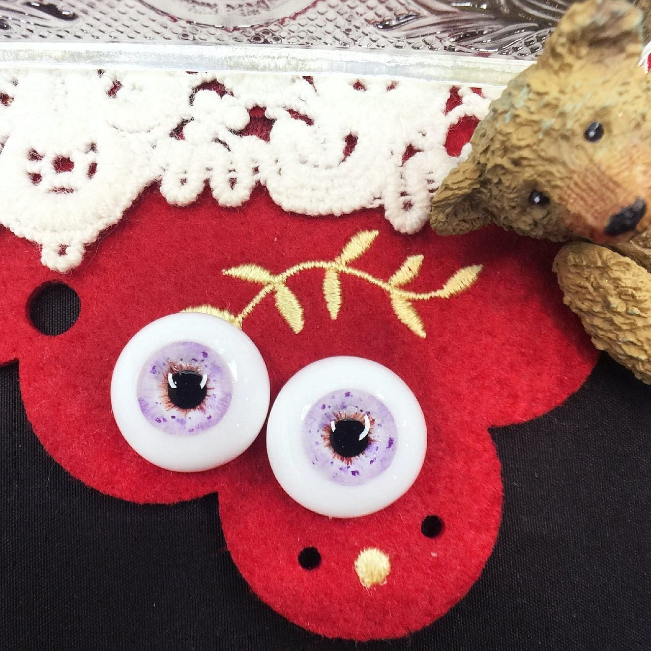[Enchanted Doll Eyes] Special Edition Marble Eyes Lapis 002 / 18mm BJD ...