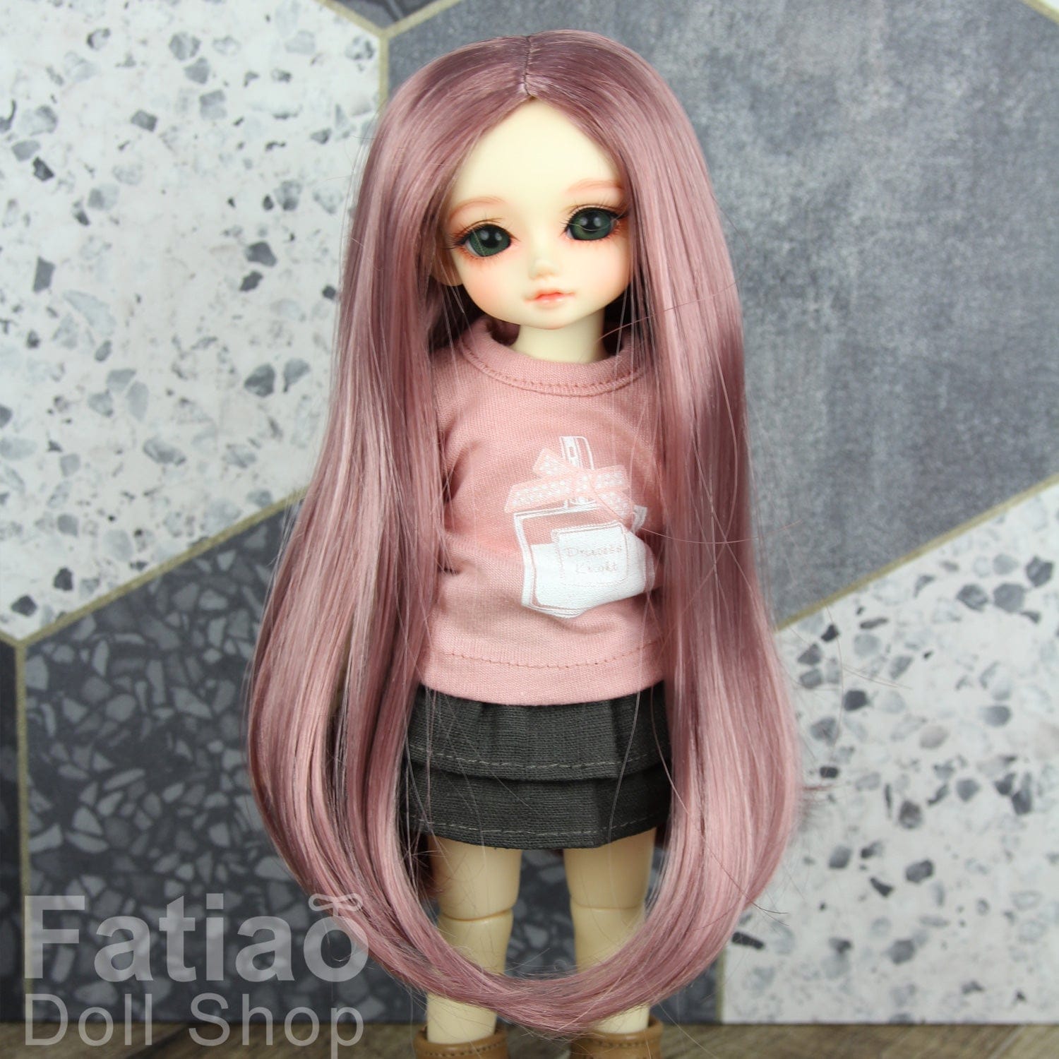 【Fatiao Doll Shop】FWF-016 娃用假髮 多色 / 6-7吋 BJD 6分 iMda2.6 – 紀物 JiWu ...