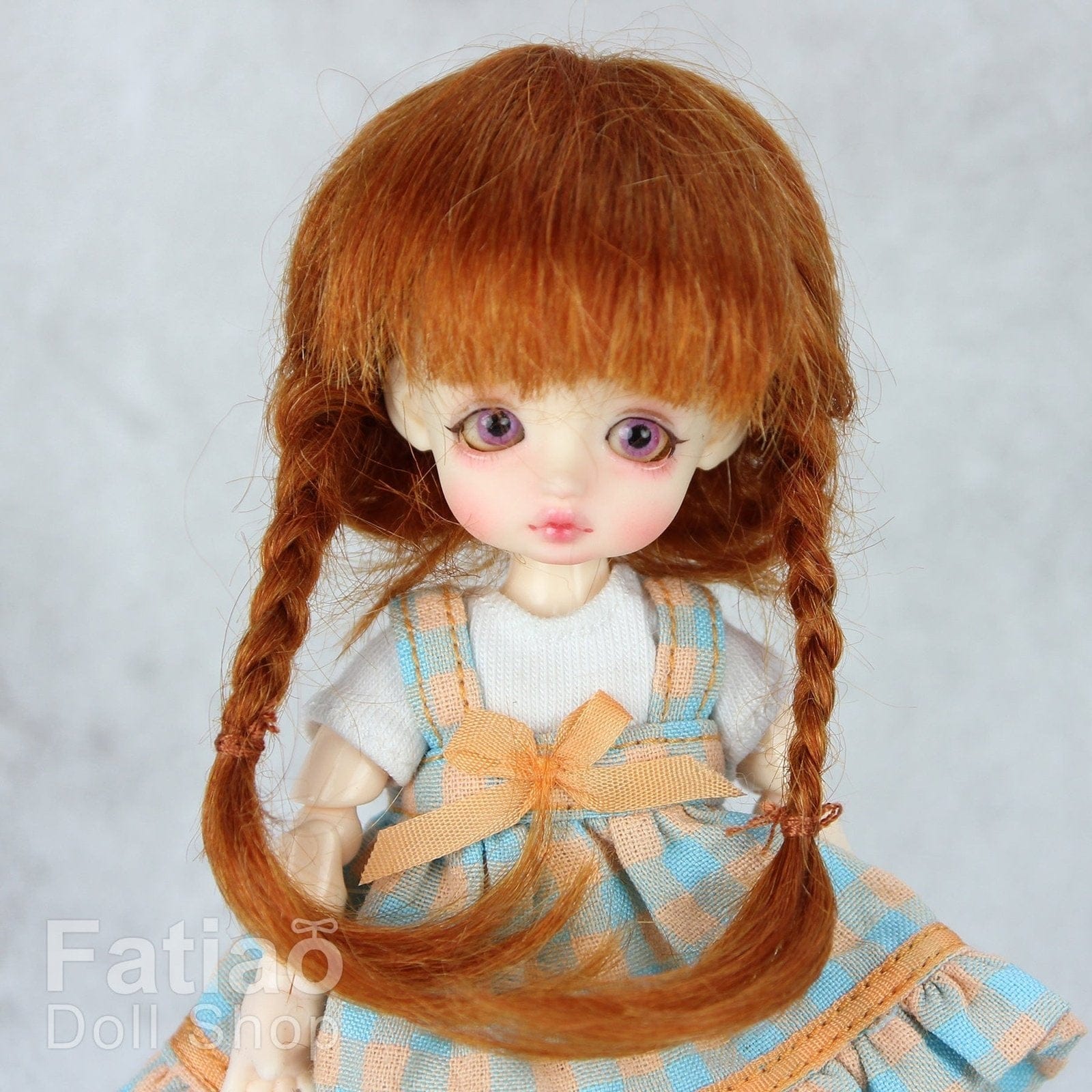 【Fatiao Doll Shop】FWF-018M ベビーウィッグ マルチカラー / 3-4インチ BJD 12点 – 紀物書館+JiWu ...